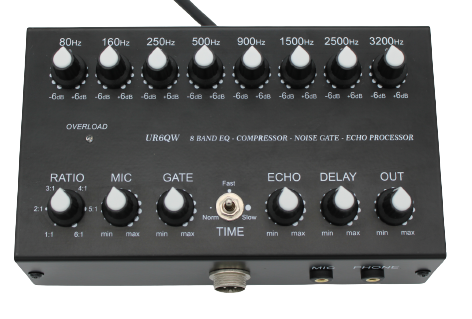 8-band EQ Icom - DB6QW Electronics