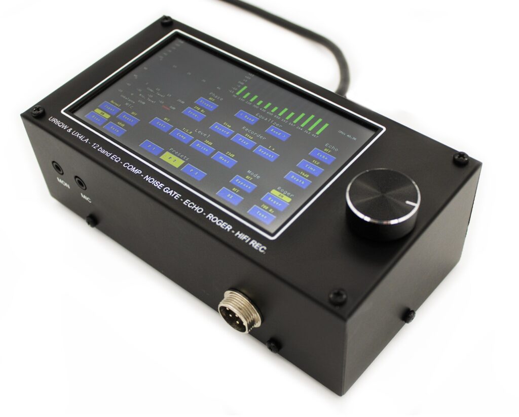 12-band Equalizer 8pin round connection - DB6QW Electronics