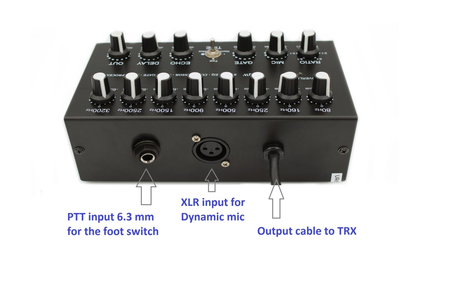 8-band EQ Icom - DB6QW Electronics