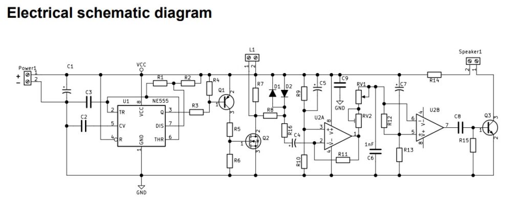 Pulse Induction Metal Detector M158.2v1 Modul - DB6QW Electronics