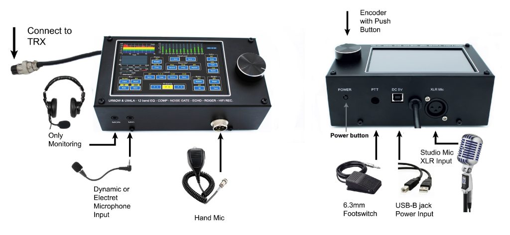 12 band EQ 5" - DB6QW Electronics
